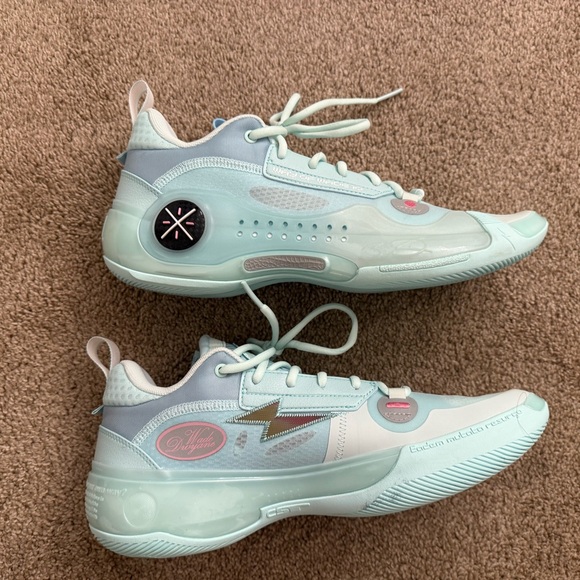 Shoes | Dwyane Wade 1s Brand New Light Blue Athletic Sneakers | Poshmark